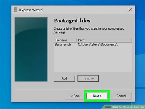 How To Make An Exe File With Pictures WikiHow