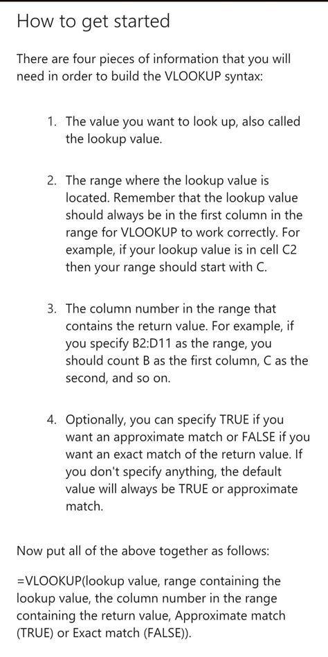 Vlookup In Excel Is A Powerful Function That Searches For A Value In The First Column Of A Range