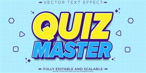 Quiz Font Vectors Illustrations For Free Download Freepik