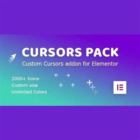 Cursors Pack Addon For Elementor Plugins GT