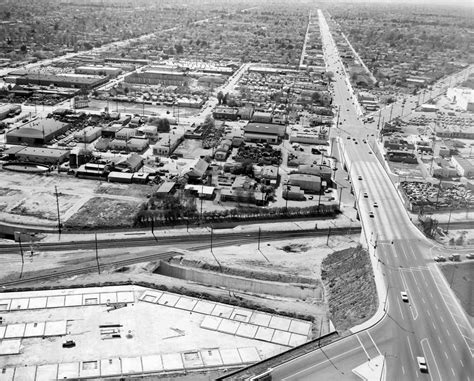 1950s Aerial View Of Burbank Burbank In Focus