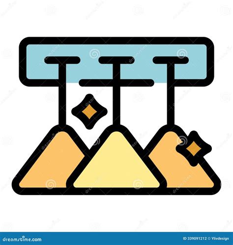 Mining Industry Extracting Minerals From Ground Using Surface Mining Method Icon Vector