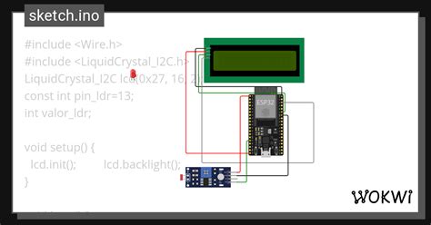 Pantalla LCD_I2C Copy - Wokwi ESP32, STM32, Arduino Simulator