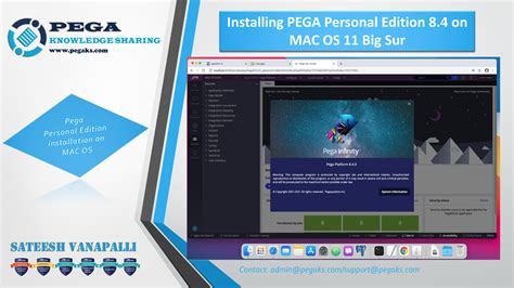 How To Install Pega 8 Personal Edition On Mac Os 11 No Virtualbox Pega Ks