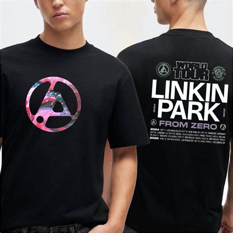 Tshirt Linkin Park From Zero Tour 2024 2025 Dates Schedule Two Sided T