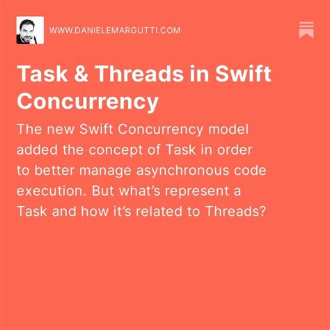 daniele margutti on linkedin swiftlang iosdev concurrency