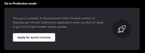 application modes tidal developer portal