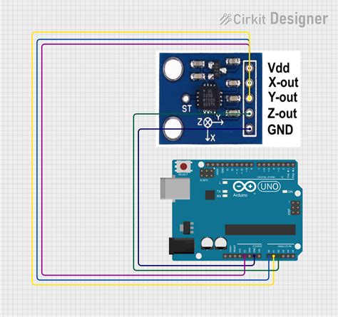 Arduino Uno And Adxxl335 Accelerometer Based Motion Detection System