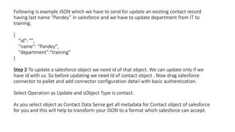 Mulesoft Salesforce Connector To Update Object Ppt