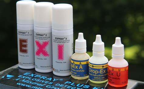 Trace Detection And Identification Field Test Kits