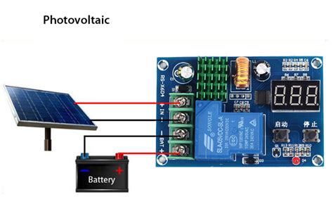 Undervoltage Control Module Over Discharge Protection Switch Battery Charge Controller Module