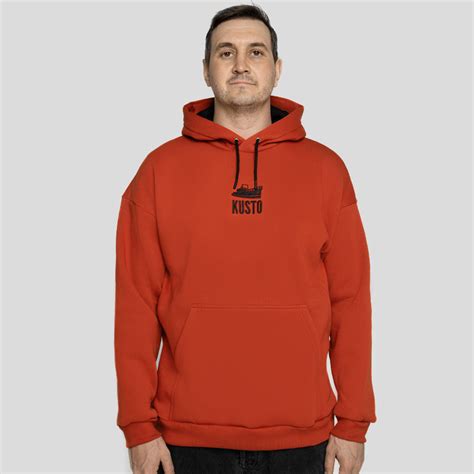 Оранжевая толстовка Kusto Logo Orange