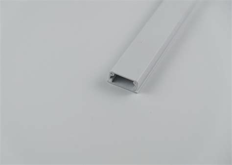 Pvc Plastic Cable Trunking Matt Surface Type For Electrical Wire Protecting