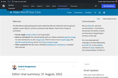 Simplifying The Admin Bar And Global Navigation Menu Make