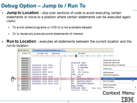 Rdz Workbench Debugging Zos Assembler Applications Ppt Download