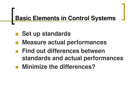 Lecture 6 Control Systems Ppt Download