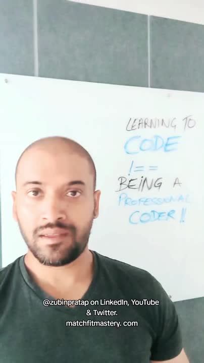 Video Zubin Pratap On Linkedin Most Of The People Who Ask Me For