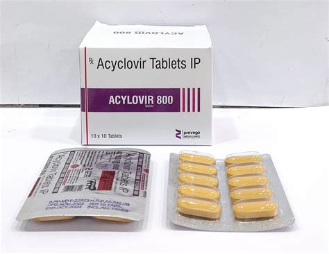 Acyclovir Acylovir 800 Mg Tablet At ₹ 240 Stripe Aciclovir Tablet In Nagpur Id 2852092039473