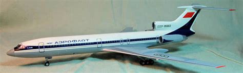 Zvezda 1/144 Tu-154M, by Andrew Abshier