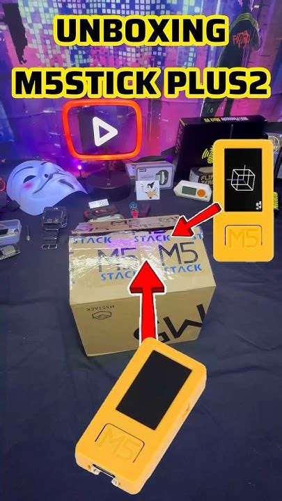 Unboxing The M5stickc Plus2 Hackingtools Cybersecurity Tech Shorts