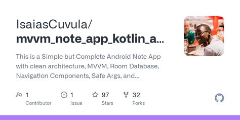 GitHub IsaiasCuvula Mvvm Note App Kotlin Android Studio This Is A Simple But Complete Android
