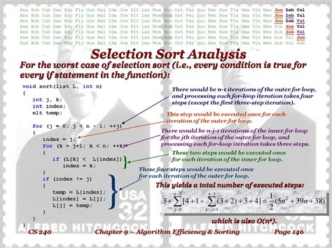 Chapter 9 Algorithm Efficiency And Sorting Ppt Download