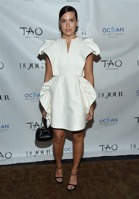 Mandy Moores Structural White Dress Is Nothing Like Youve Seen Nice