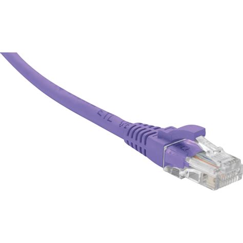 Excel Cat Solid Patch Lead U UTP Unshielded LSOH Blade Booted M Violet