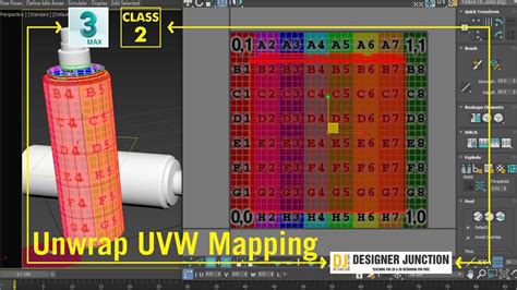 Unwrap Uvw In 3ds Max Class 02hindi Urdu Unwrap Uvw Tutorial For