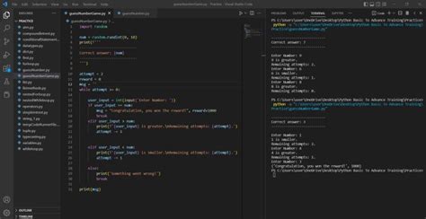 Yasodha Nagireddi On Linkedin Task18 Write A Program Guess Game Using