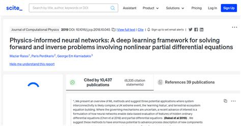 Physics Informed Neural Networks A Deep Learning Framework For Solving