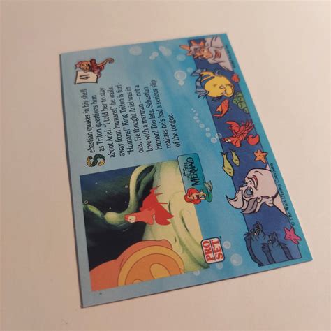 Disney The Little Mermaid 1991 Pro Set Trading Card 41
