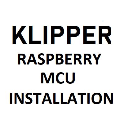 Klipper Raspberry As A Second MCU Installation Lukas Pomykal