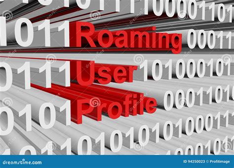 Roaming User Profile Stock Illustration Illustration Of System 94250023