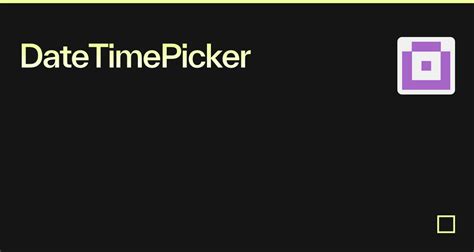 Datetimepicker Codesandbox