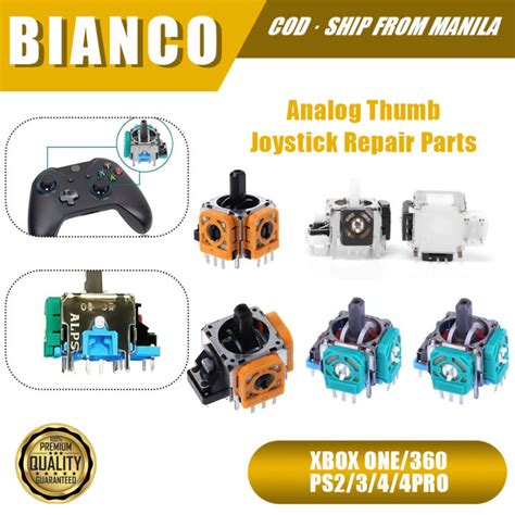 Replacement Joystick For PS Xbox Wireless Controller Analog Stick Controller Sensor