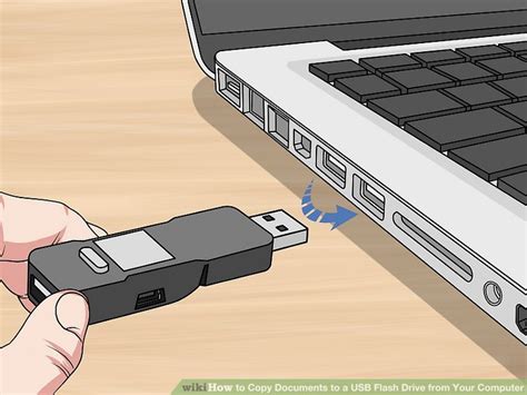 how to copy documents to a usb flash drive from your computer