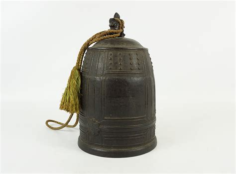 Buy Tsurigane Japanese Bonsho Temple Bell Authentic Japanese Antiques And Collectibles For