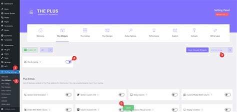 Clients Listing Widget Settings Overview The Plus Addons For Elementor