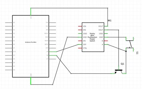 How To Play Sound When Turning Off Arduino Via Pushbutton And Pololu