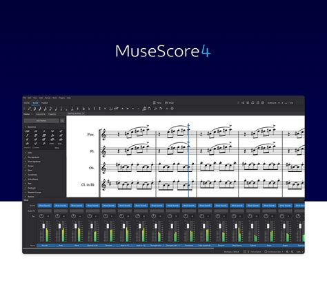 musescore 4 ui ux design on behance