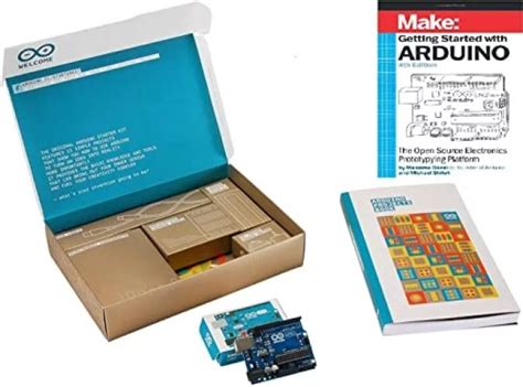 Arduino The Official Starter Kit Deluxe Bundle With Make Getting