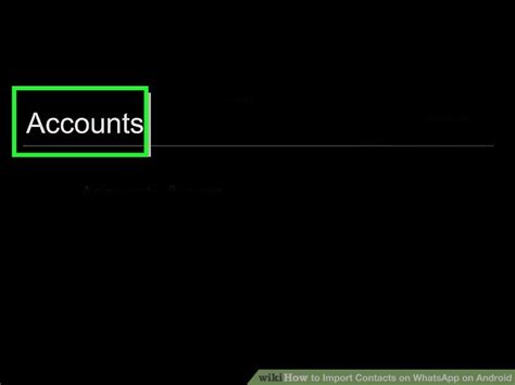 How To Import Contacts On Whatsapp Android