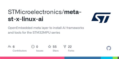 GitHub STMicroelectronics Meta St X Linux Ai OpenEmbedded Meta Layer To Install AI Frameworks