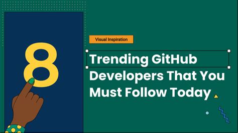 Trending GitHub Developers That You Must Follow Today GoVisually
