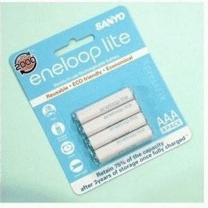 Jual Jual Batre Batere Baterai Battery Sanyo Eneloop AAA A Lite MAh Isi Pc X