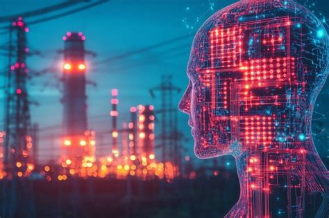 Futuristic Concept Of Artificial Intelligence Integration With Power