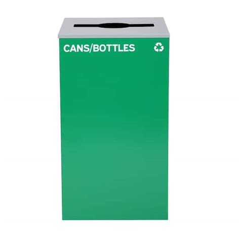 Alpine Industries 29 Gal Green Steel Vented Commercial Cans And