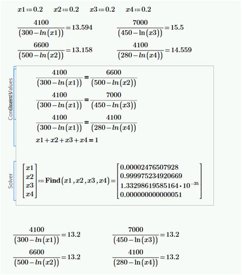 Solved Solving System Of Equation With Mathcad Prime 2 Ptc Community