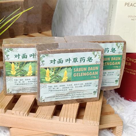 Tong Shi Nurture Herbal Handmade Soap Menghilangkan Hama Sabun Antibacterial Antigatal Kudis